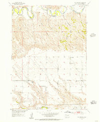 1954 Map of Elm Springs, Meade County, SD — High-Res | Pastmaps